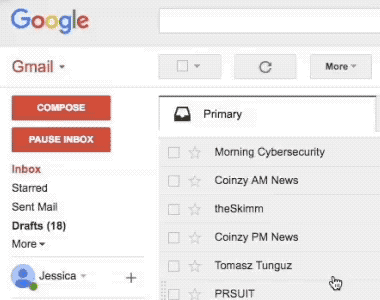 Pause Gmail